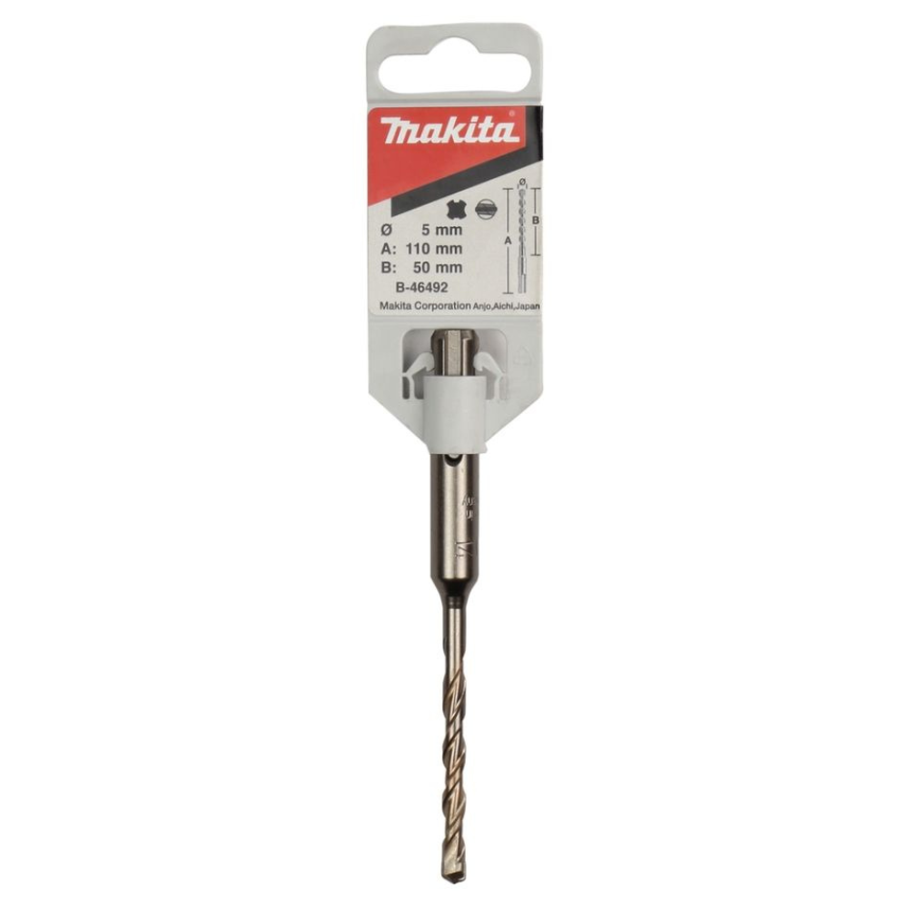 MAKITA - Burgija SDS-Plus V-Plus, Ø 5 mm, 110 mm - B-46492 | Mixal