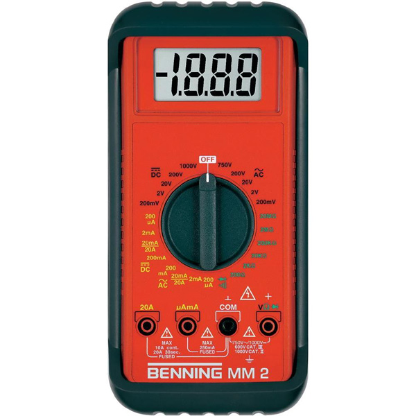 Benning Digitalni multimer, MM2 | Mixal