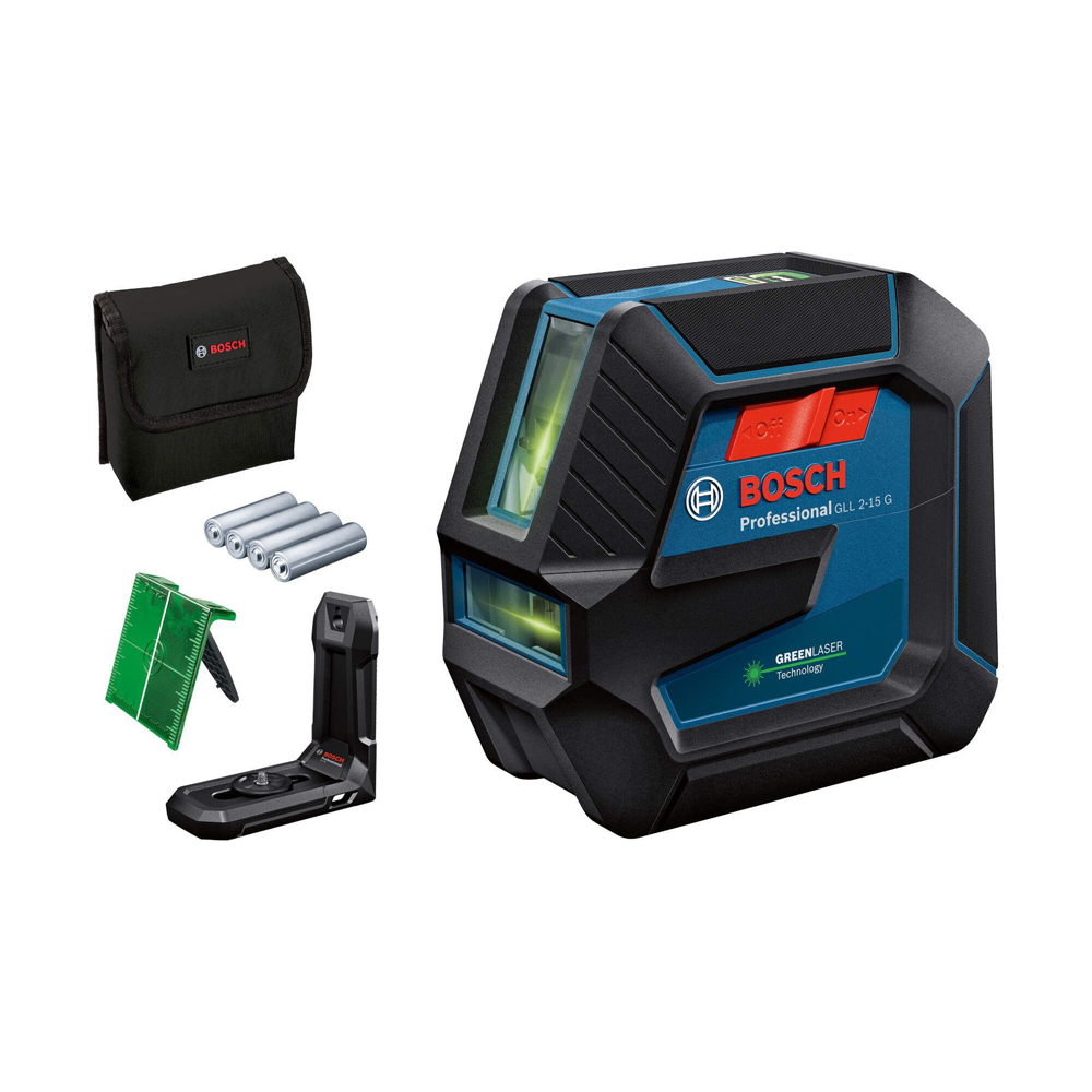 Bosch Linijski laser sa zelenim zrakom GLL 2-15 G, domet 15m ...