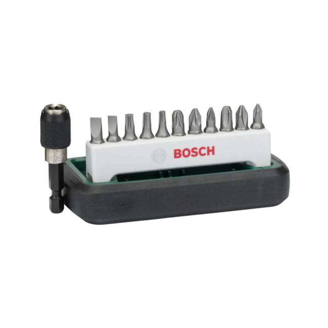 BOSCH - Set bitova odvrtača Standard, S, PH, PZ, T, 12 delova ...