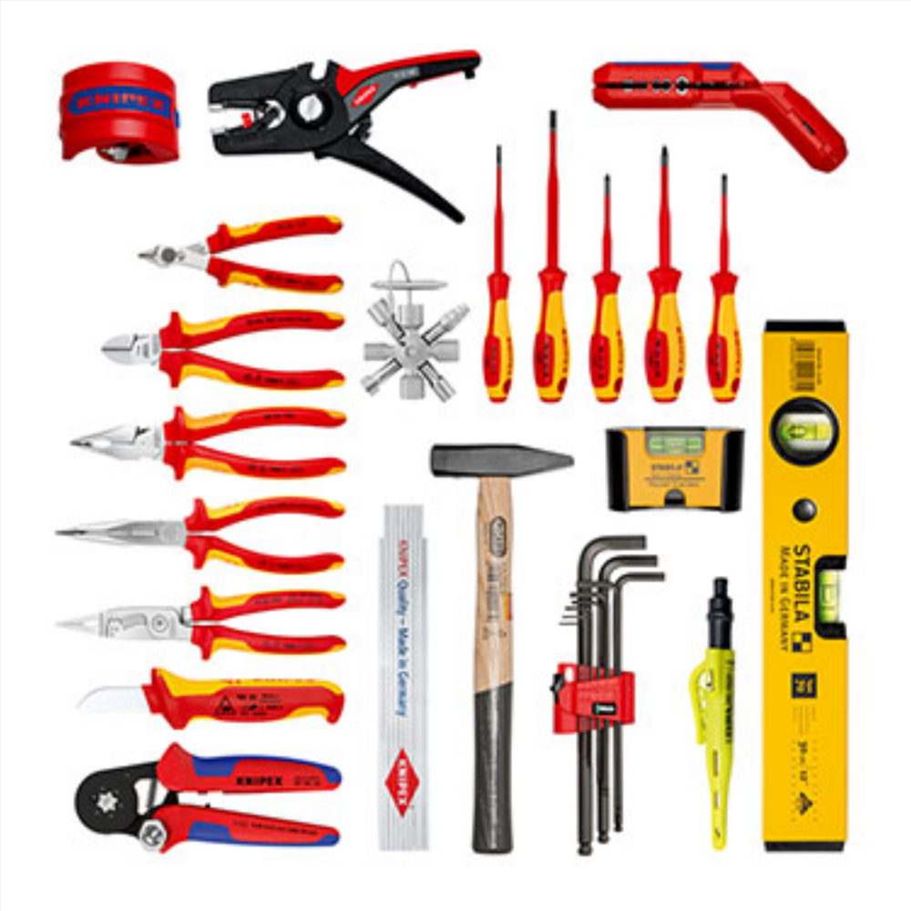 Knipex - Komplet od 22 alata Elektro u koferu Robust26 - 00 21 33 E | Mixal