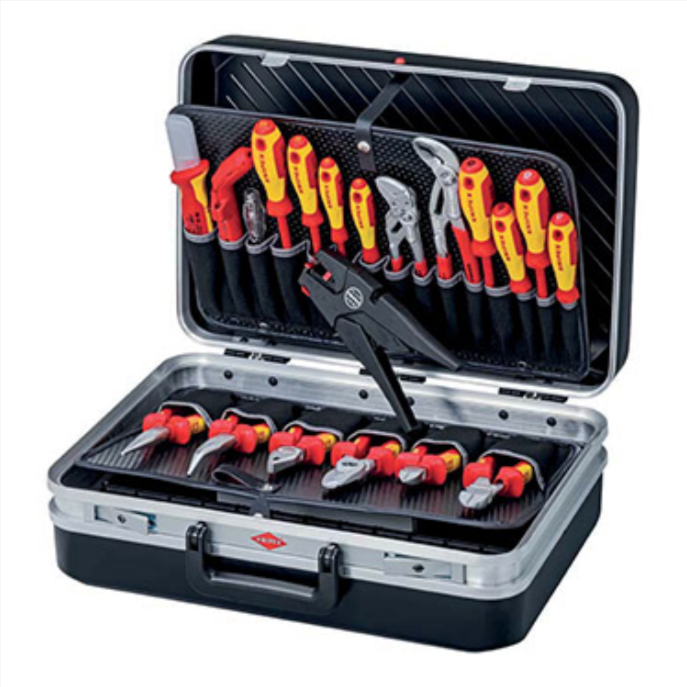 Knipex - Komplet od 20 alata u koferu Standard Elektro - 00 21 20 | Mixal
