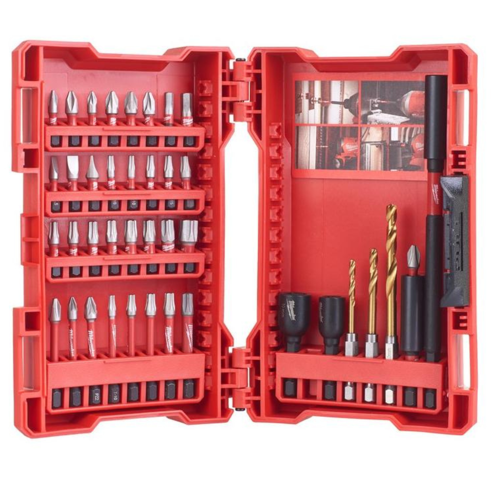 Milwaukee - Set udarnih bitova, burgija i nastavaka za šrafove sa ...